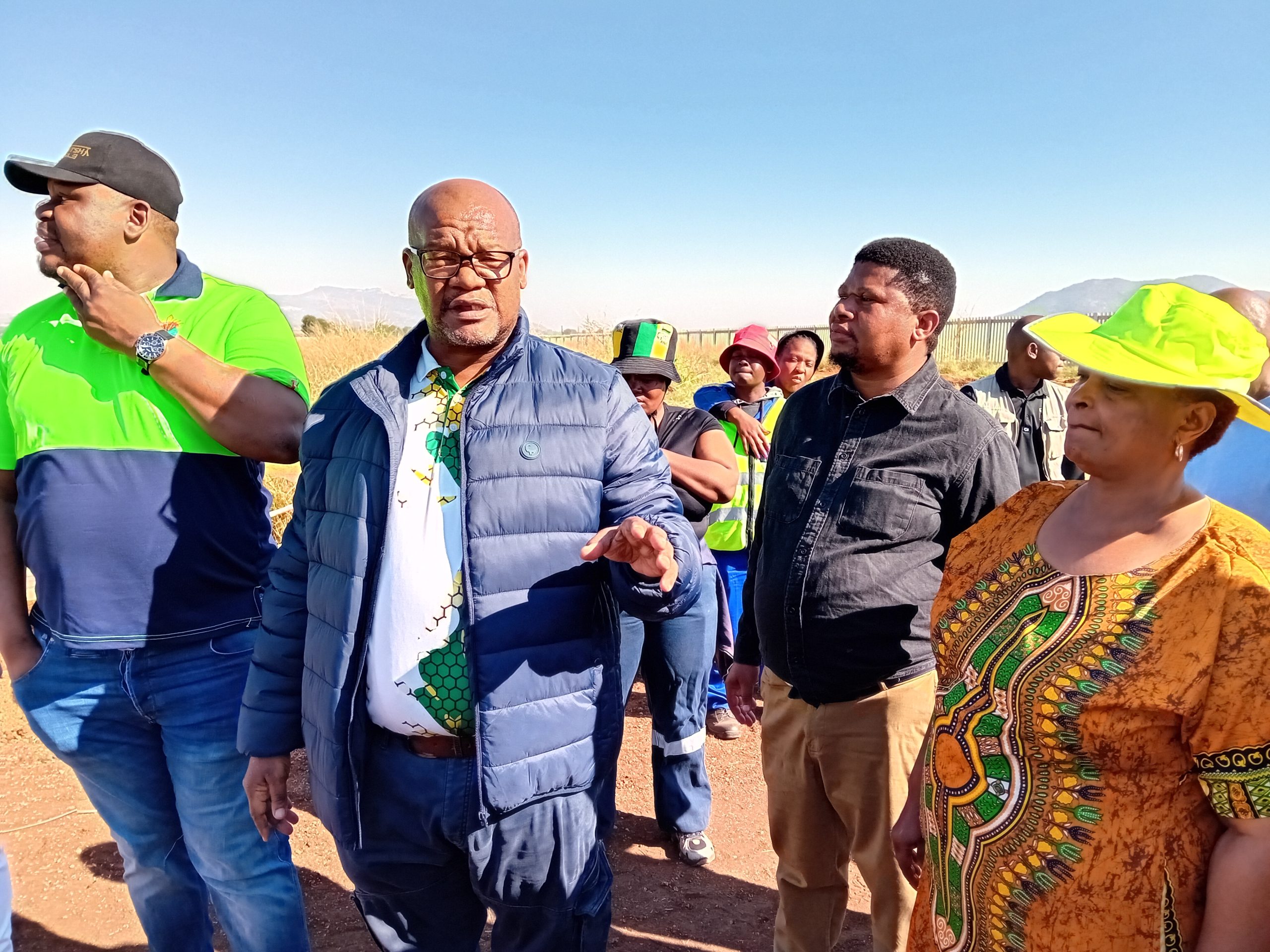 Executive Mayor Douglas Maimane Impressed by Service Delivery Progress ...